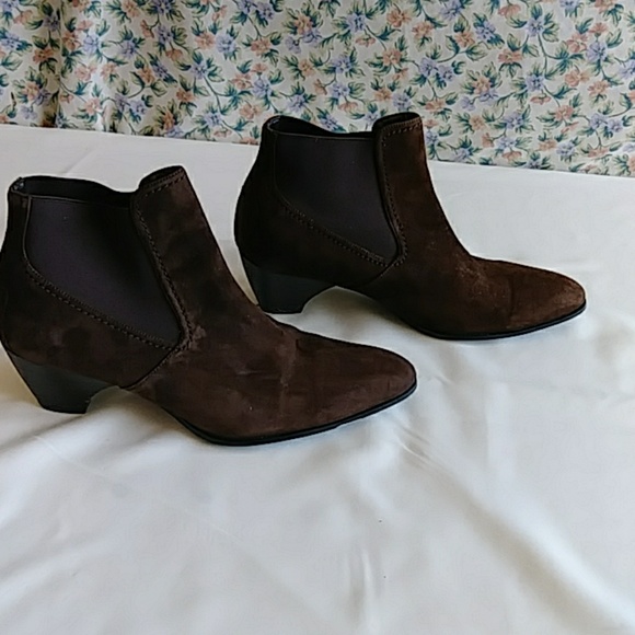 Apostrophe | Shoes | Apostrophe Sudade Brown Ankle Boots | Poshmark